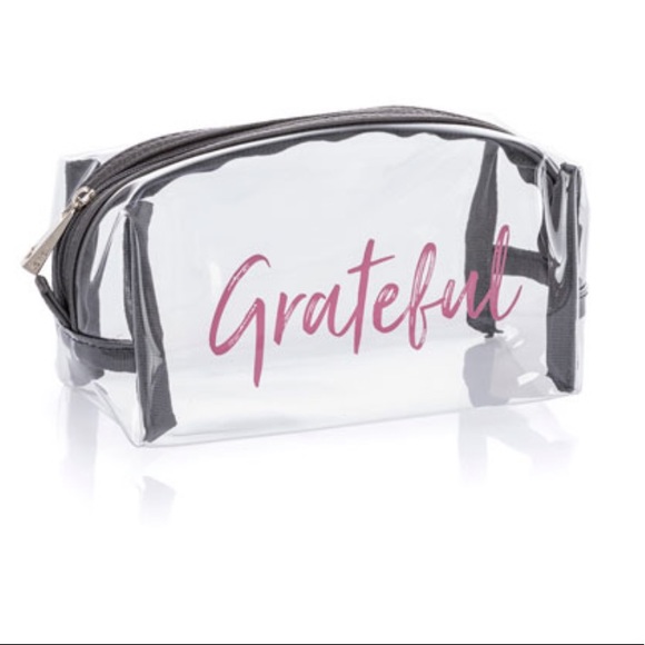 thirty-one | Bags | New Clear Grateful Pouch | Poshmark